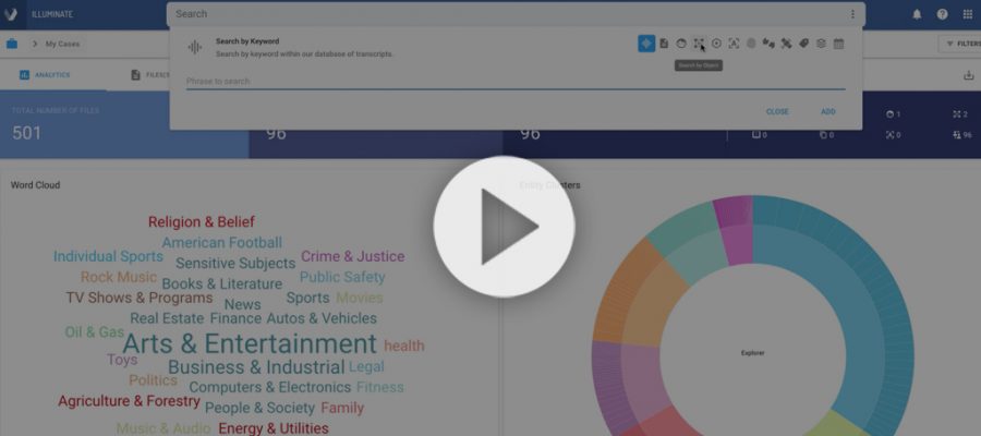 AI-Powered Early Case Assessment for Large Data Sets | Veritone Illuminate